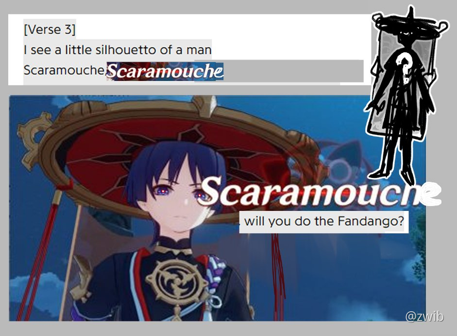 oh god why is his name scaramouche | Genshin Impact | HoYoLAB