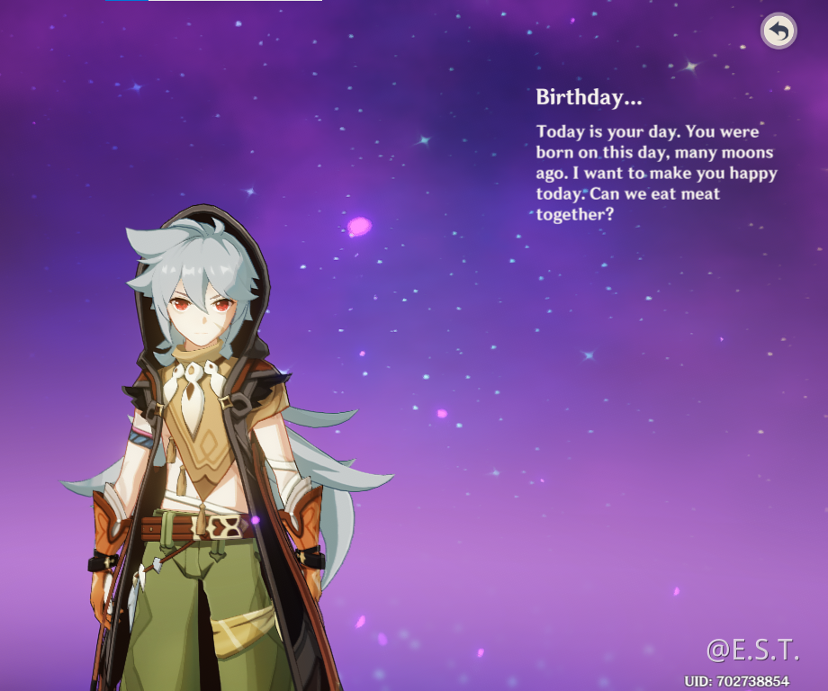 Characters wish you a happy birthday Genshin Impact | HoYoLAB