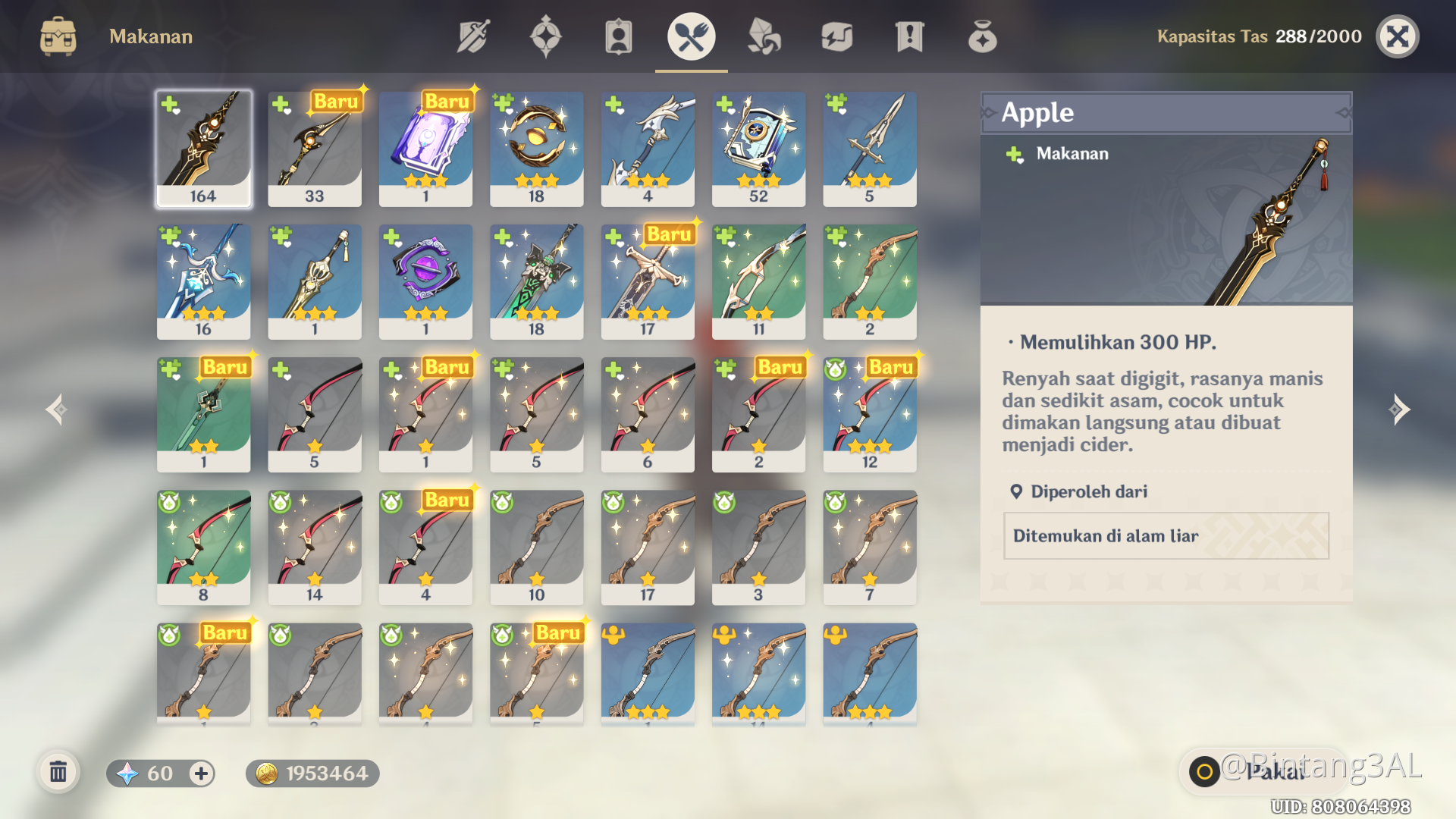 Sword Apple!!!?? Genshin Impact | HoYoLAB