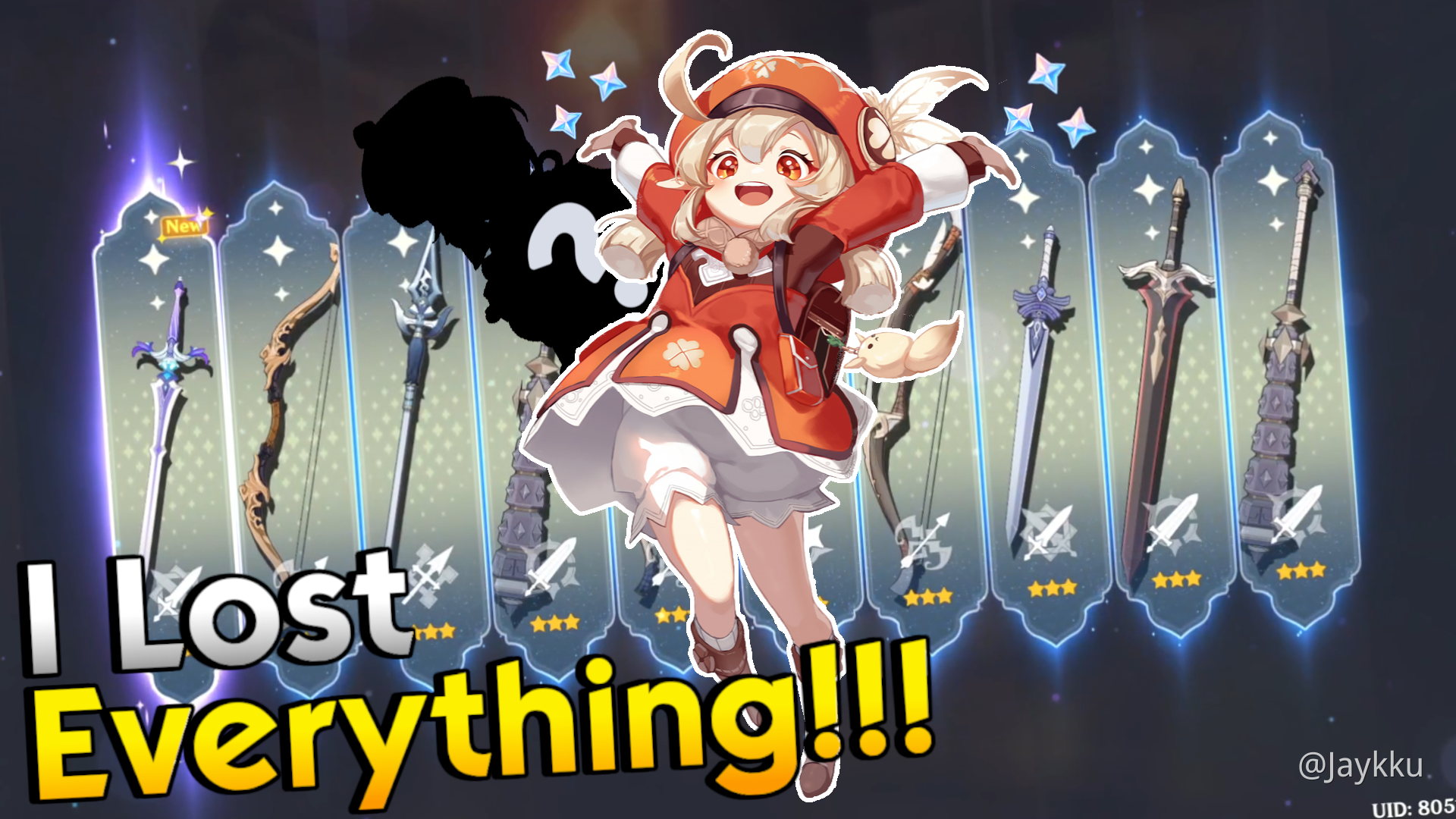 A video about a Free-to-play player, trying to get Klee. But got ...