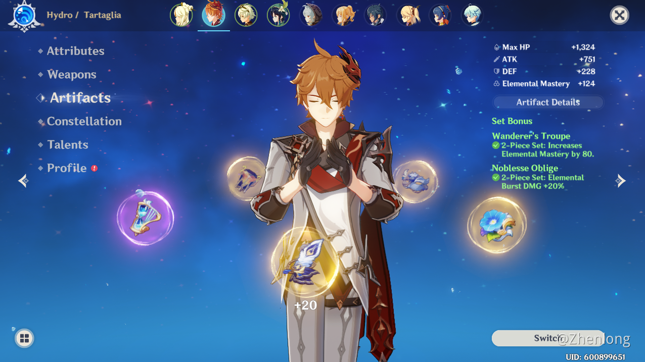 For Anyone Building Childe Genshin Impact | HoYoLAB