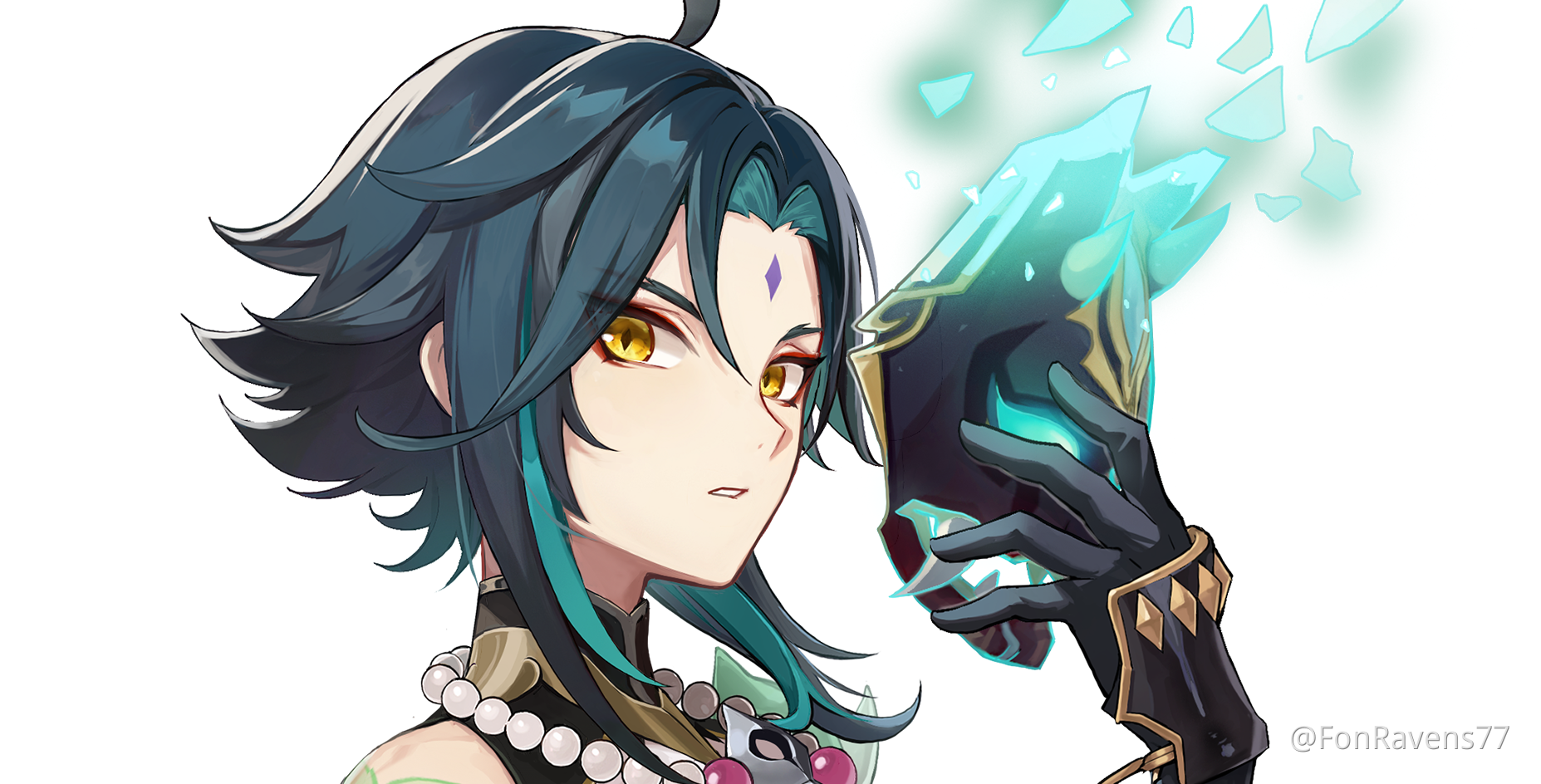 Who is the artist of promo art with characters? Genshin Impact | HoYoLAB