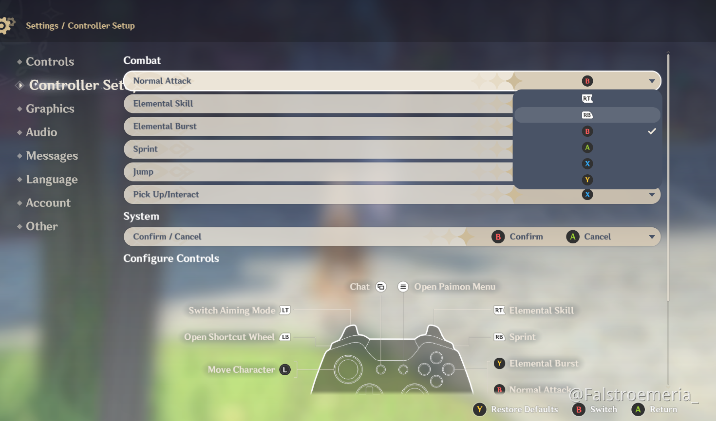 Add more keybinds for controller please Genshin Impact | HoYoLAB