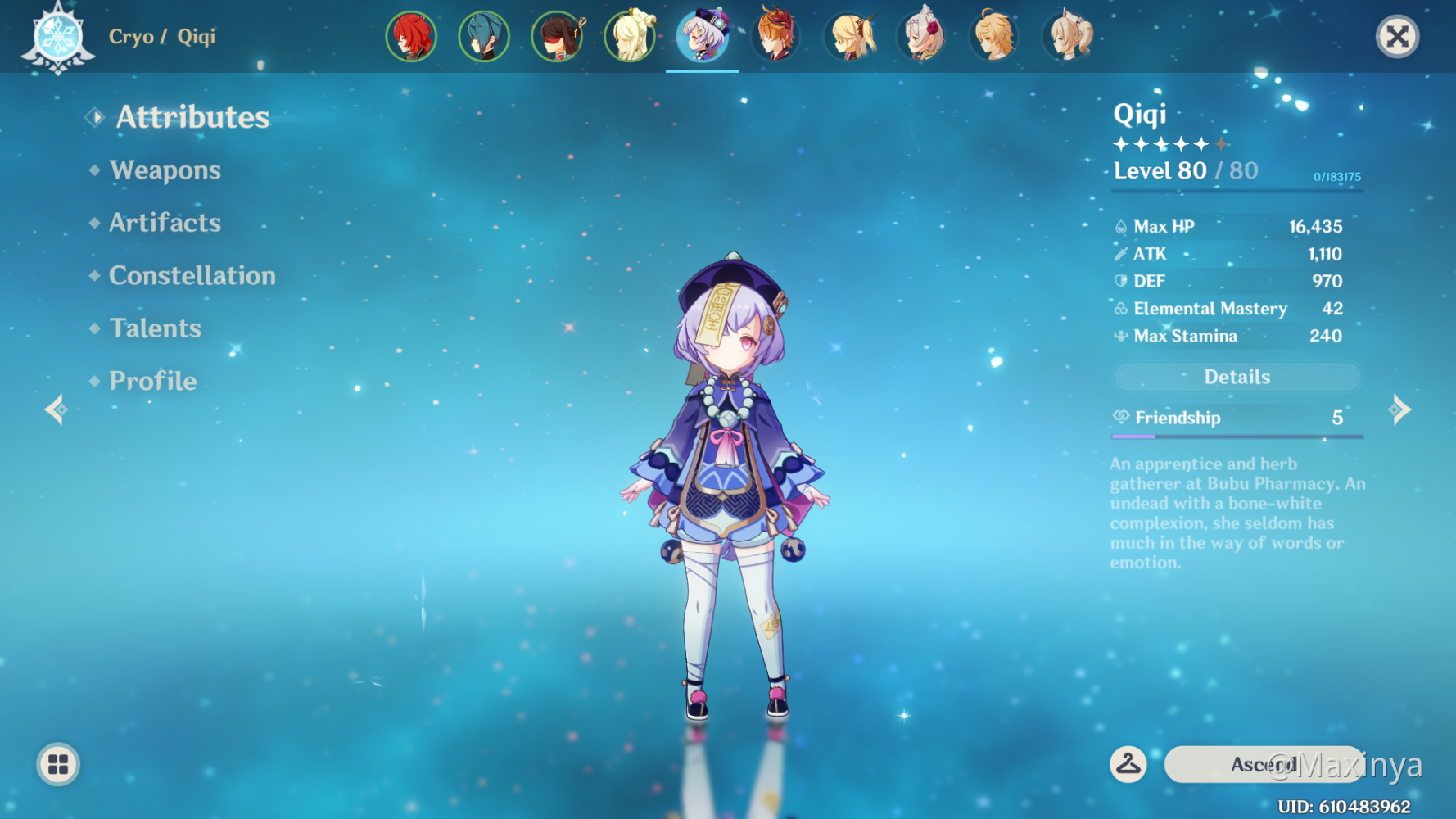 QiQi Build ? Genshin Impact | HoYoLAB