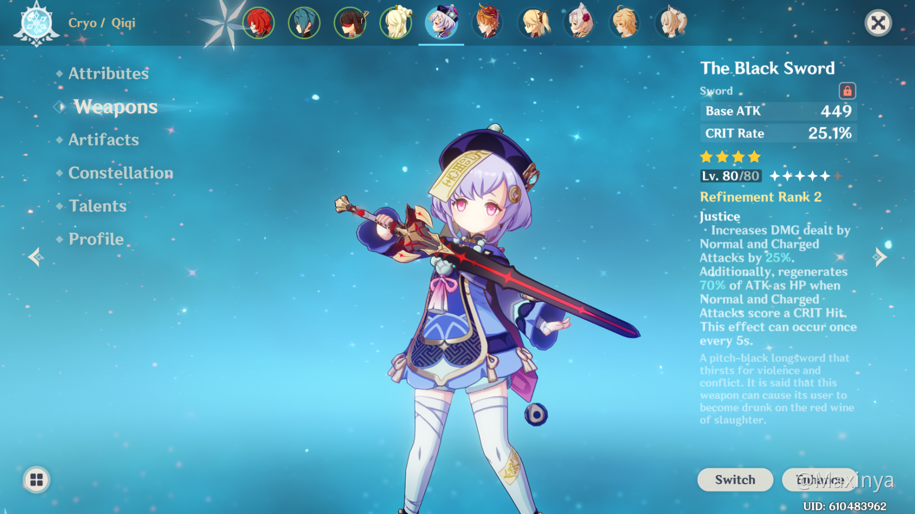 QiQi Build ? Genshin Impact | HoYoLAB