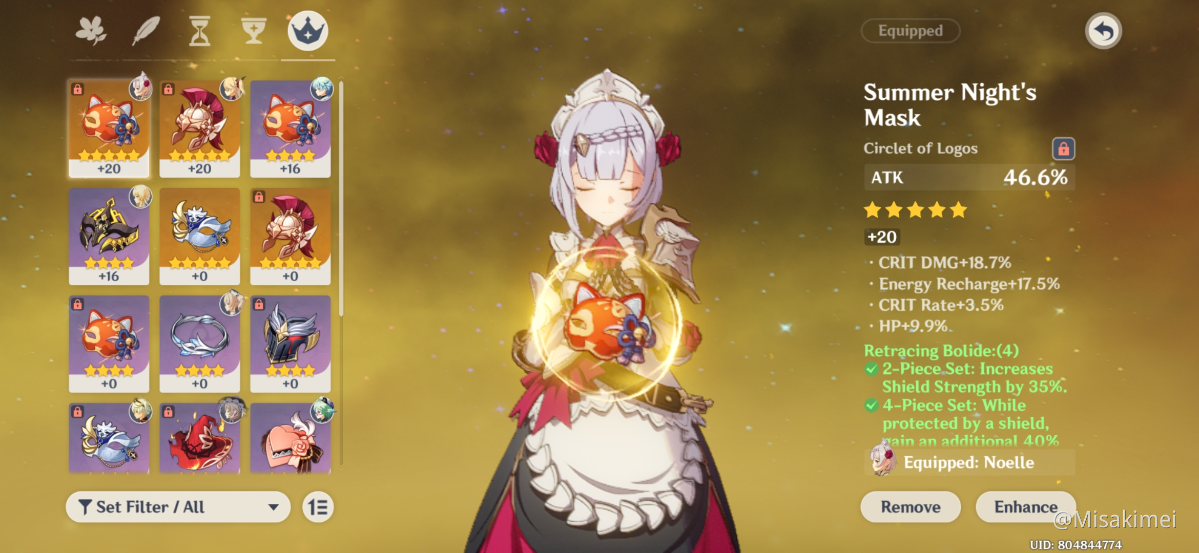 [Updated] my noel Build Genshin Impact | HoYoLAB