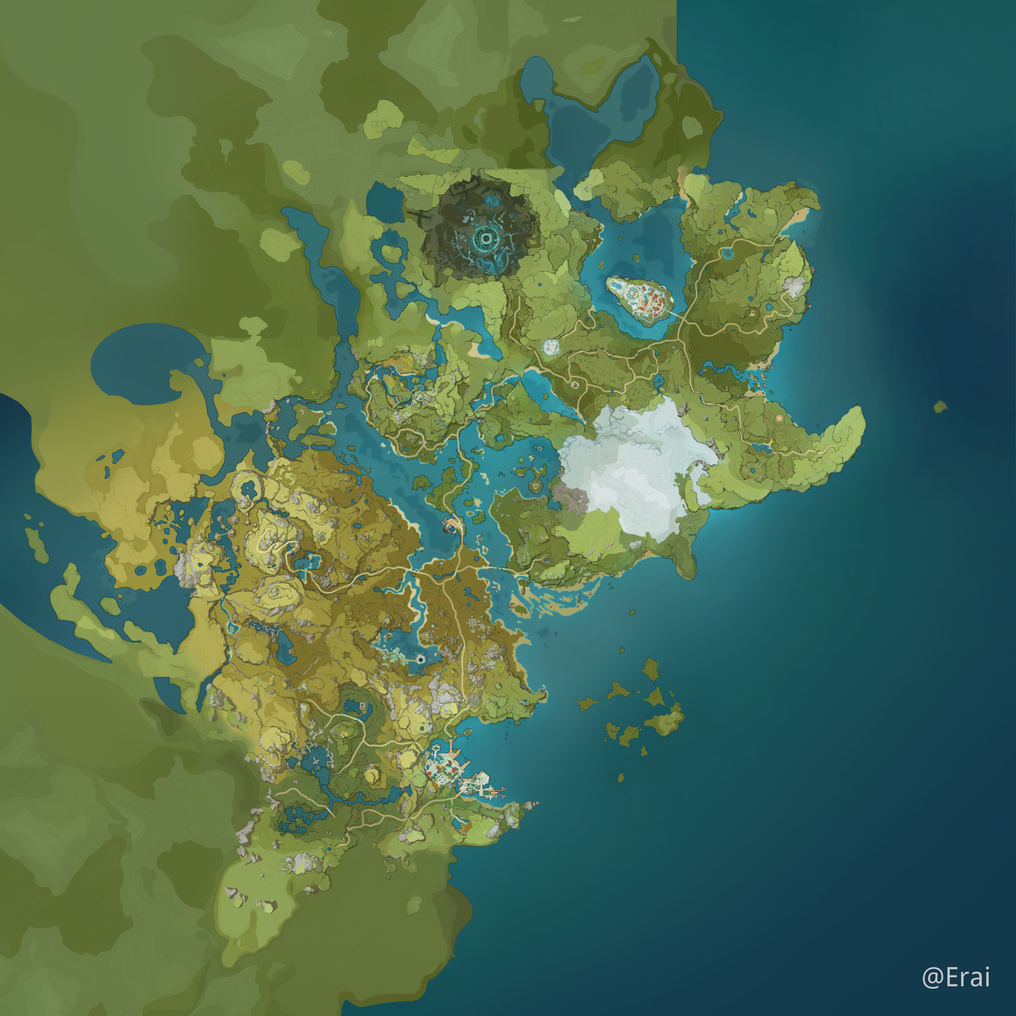 Upcoming Areas In Teyvat Genshin Impact | HoYoLAB