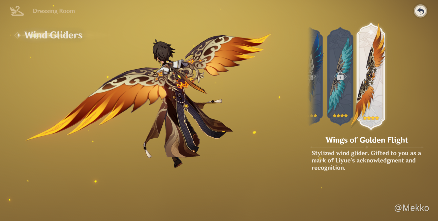 Wings of Golden Flight | Genshin Impact | HoYoLAB