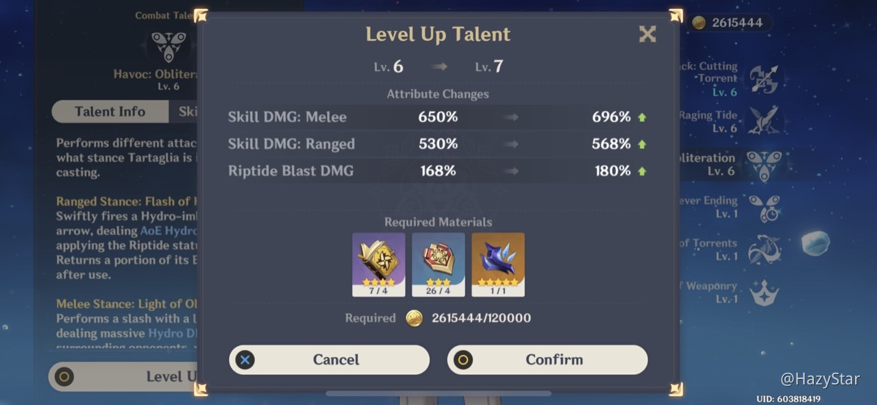 Childe’s talent Genshin Impact | HoYoLAB