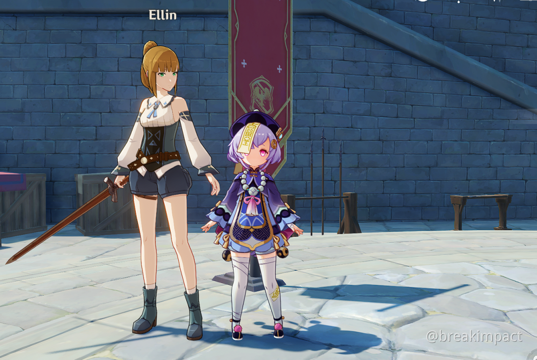 Training day with Ellin :3 ♥ | Genshin Impact | HoYoLAB