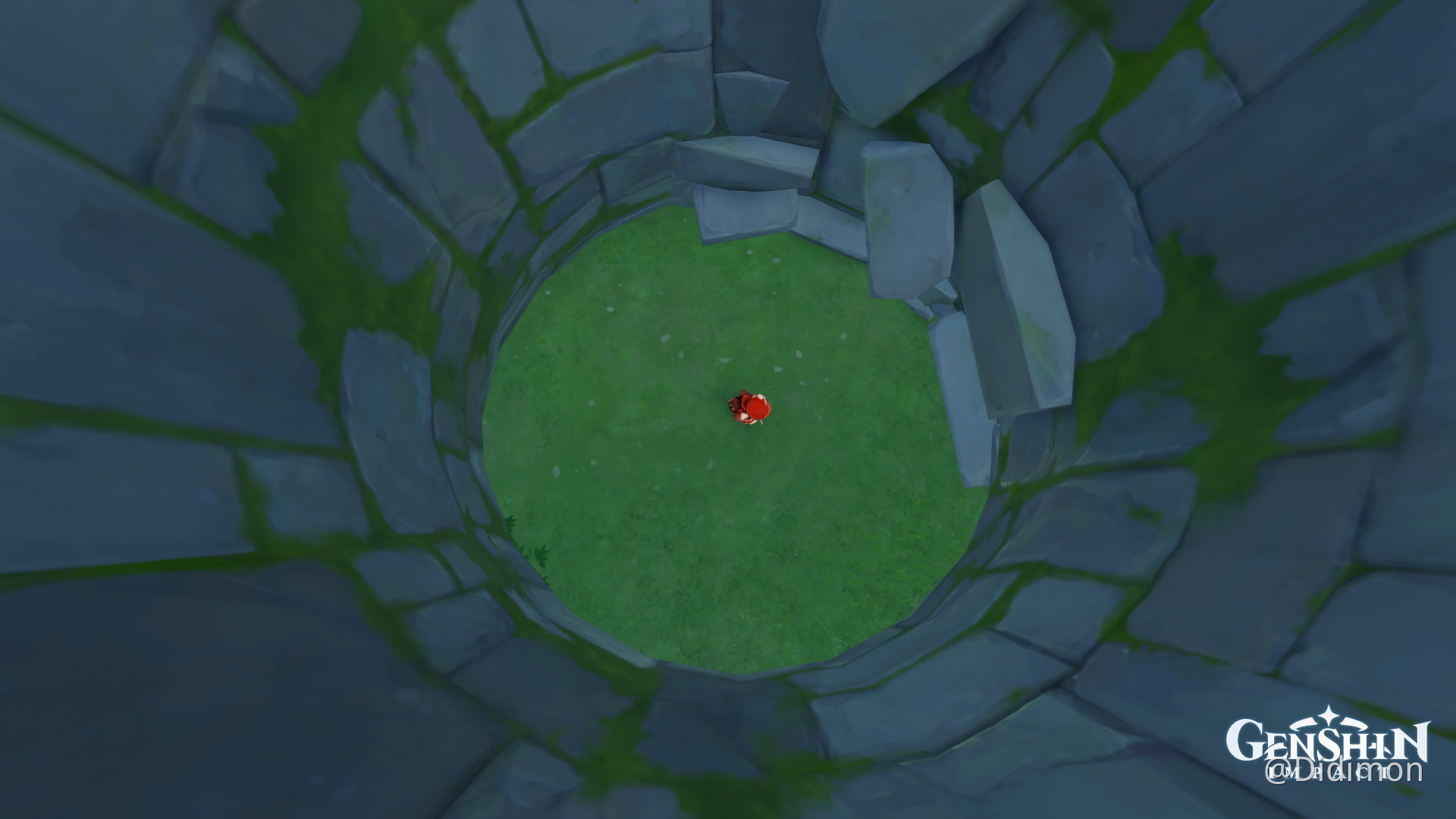 "YAAAAAAAAA...yaaa, yaa did you hear that? That's what you call an echo ...