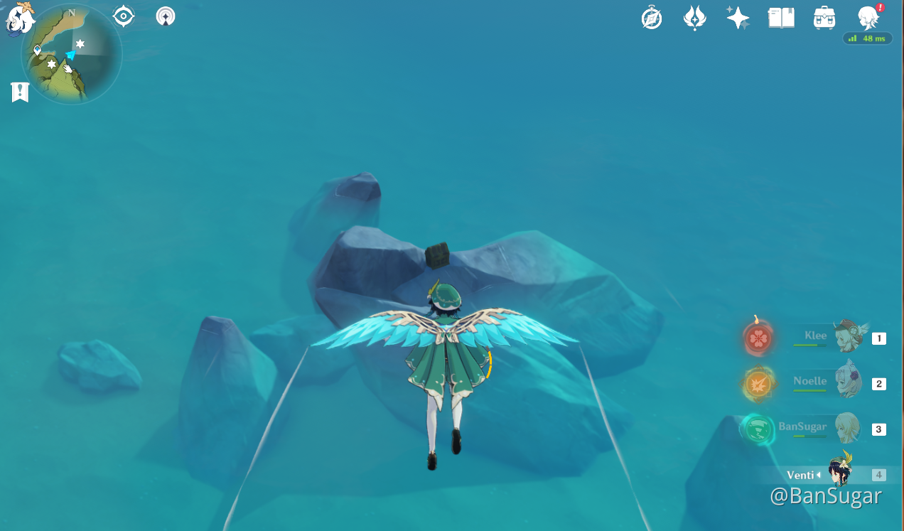 [Guide] Mondstadt Efficient Chests Route - Starsnatch Cliff (149-165 ...