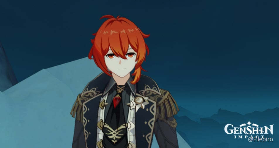 DILUC'S SMILE Genshin Impact | HoYoLAB