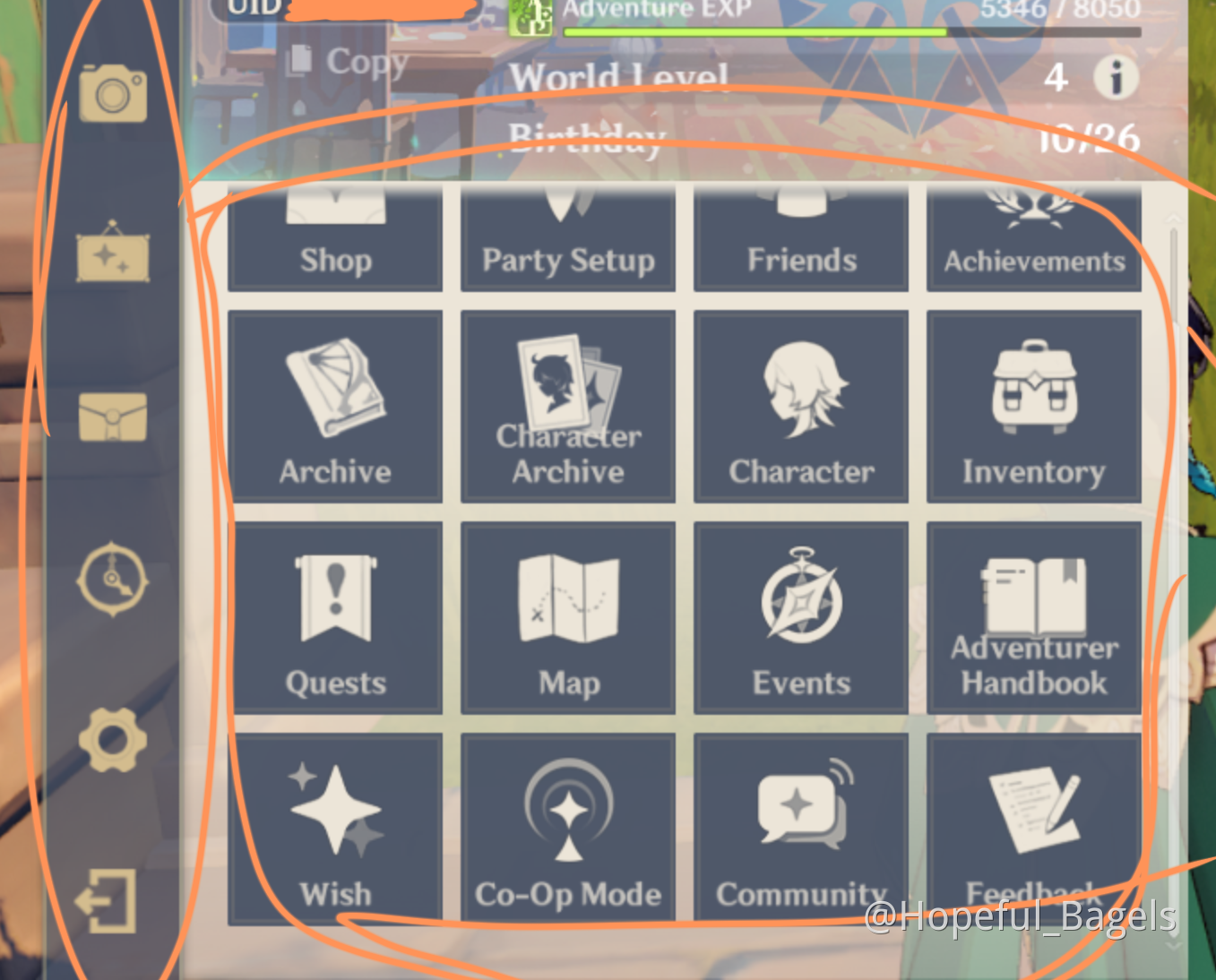 Pause menu icons help? Genshin Impact | HoYoLAB