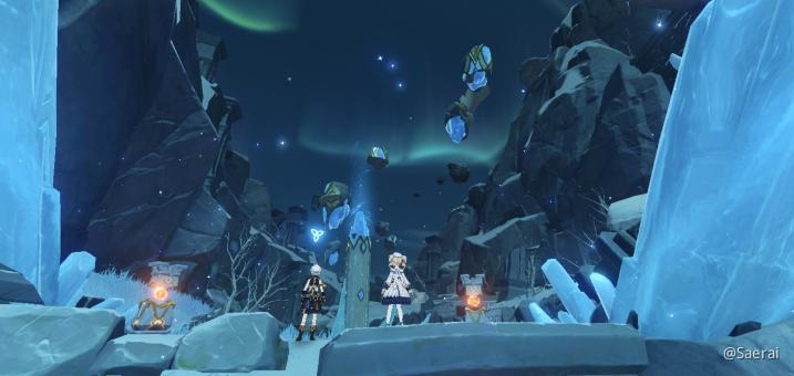 Bug in Dragonspine (Domain Unlock--"Into the Mountains") Genshin Impact ...