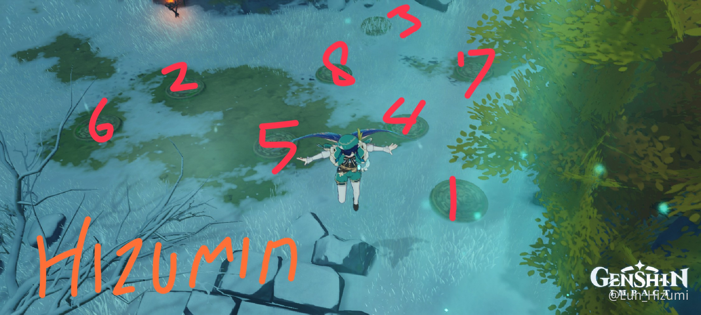 Guide to "Symbol Puzzle" in Dragonspine Genshin Impact | HoYoLAB