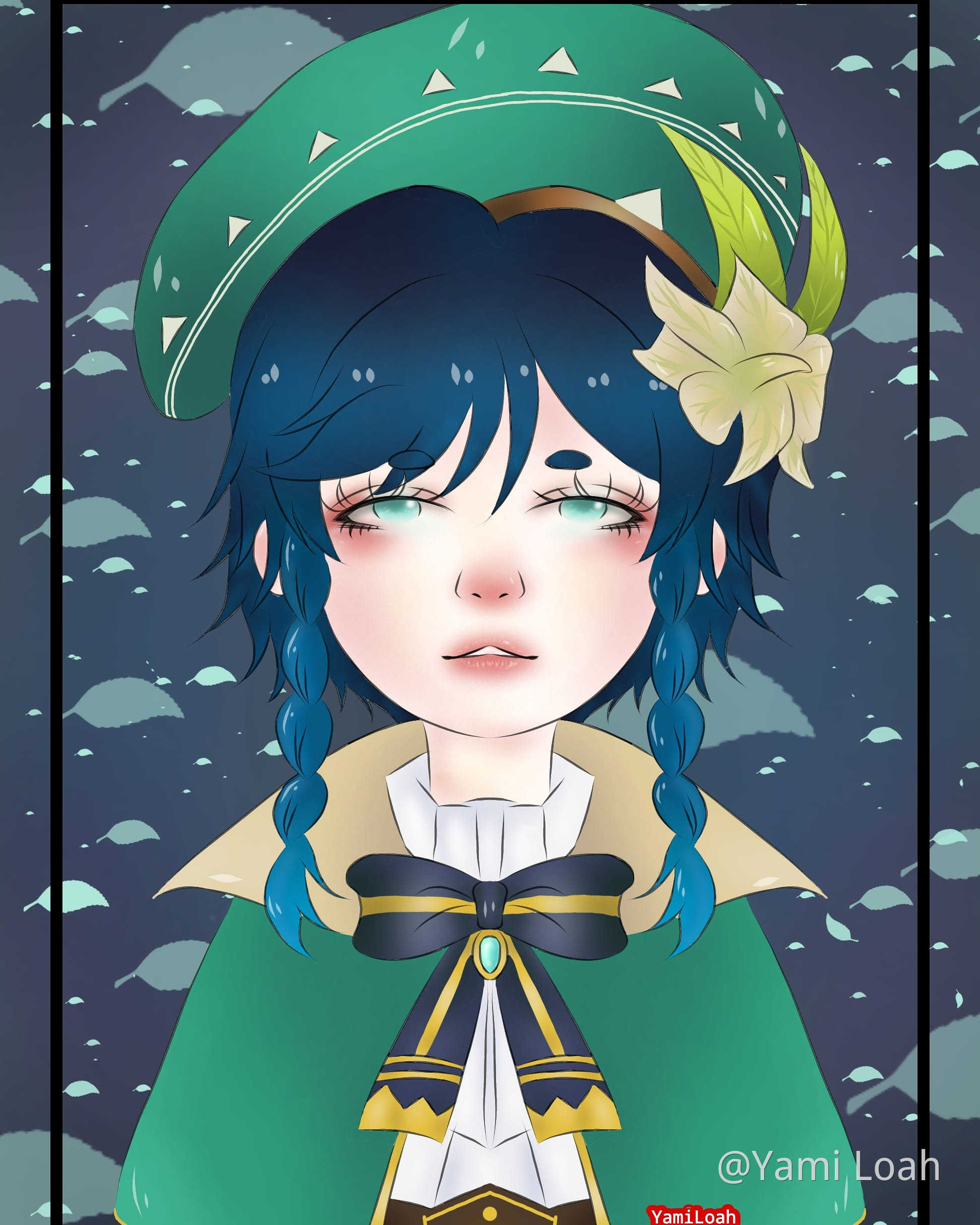 Draw venti Genshin Impact | HoYoLAB