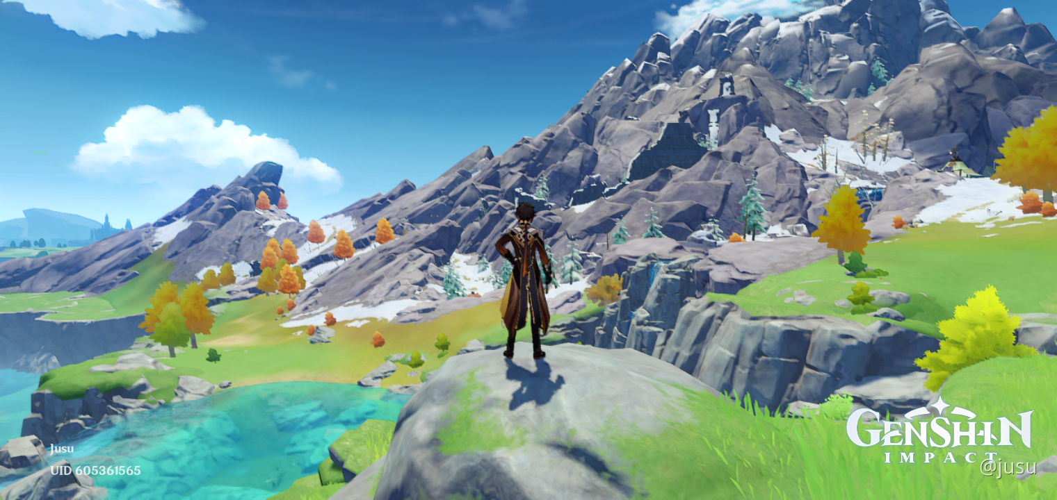 Before and after, Dragonspine. Genshin Impact | HoYoLAB