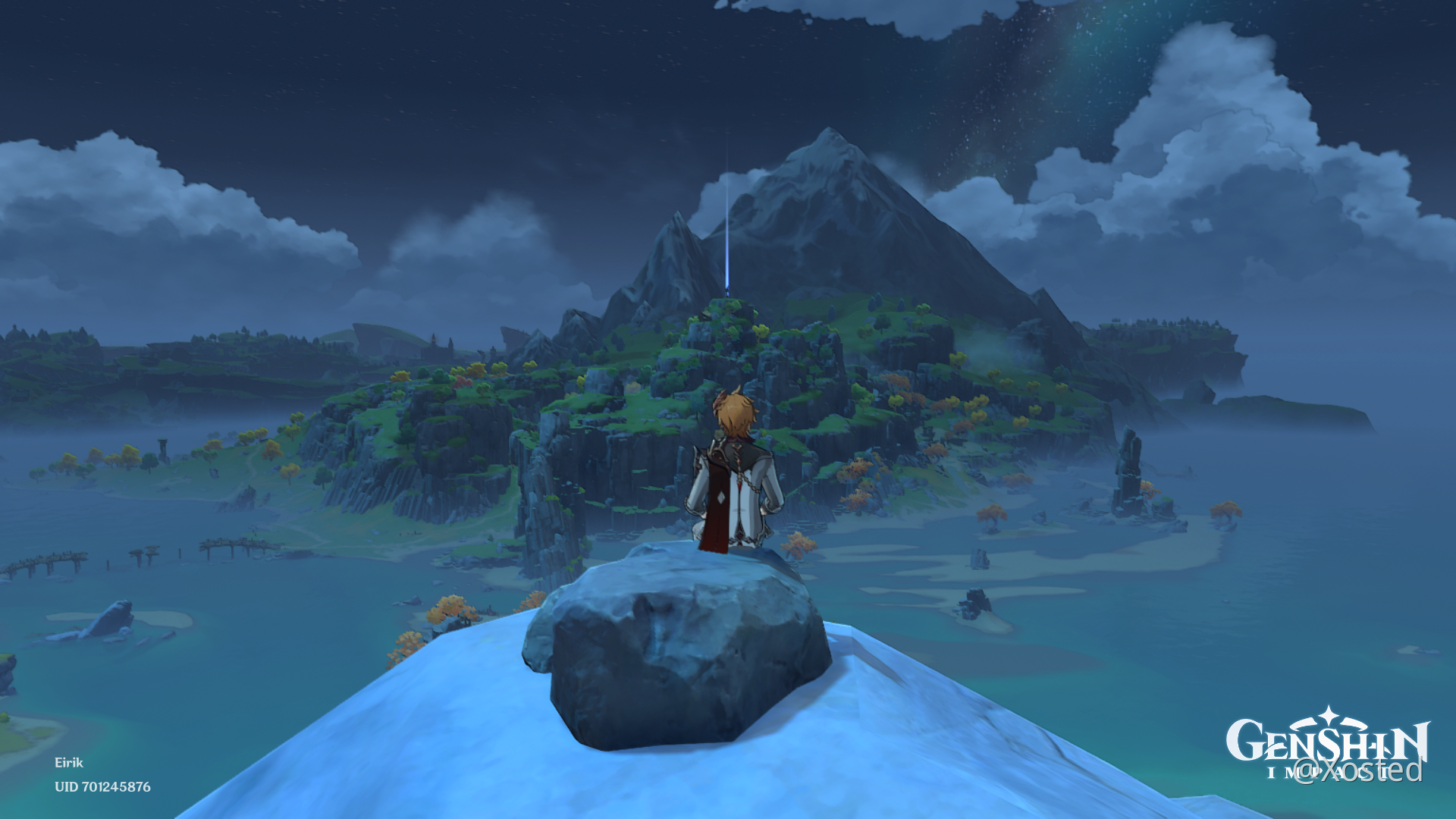 Dragonspine before and after from liyue Genshin Impact | HoYoLAB