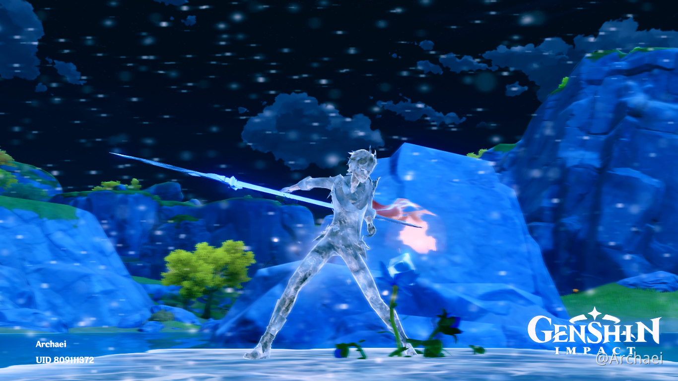 The Frozen Warrior Genshin Impact | HoYoLAB