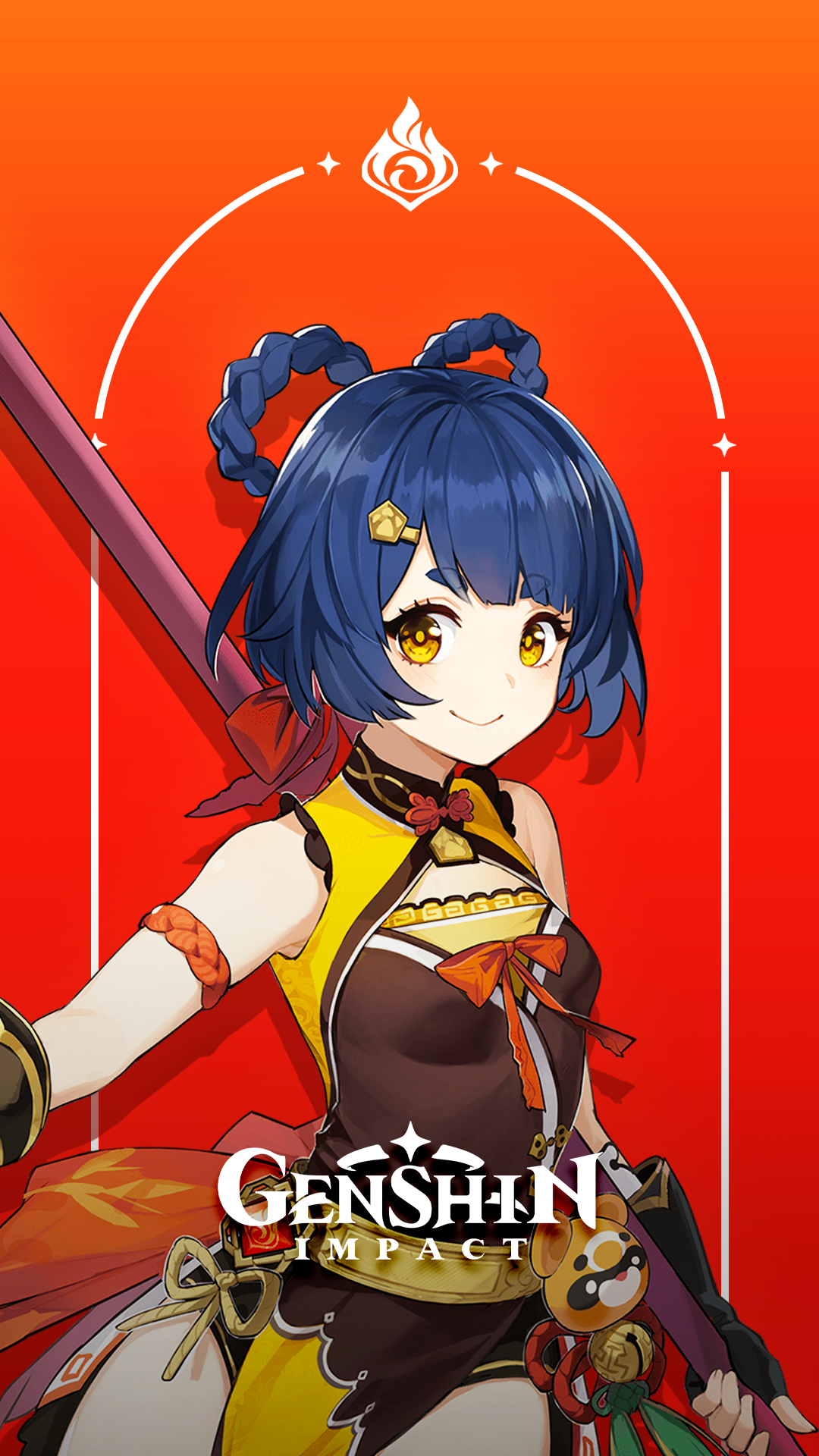 Smartphone Wallpaper series - PYRO Genshin Impact | HoYoLAB