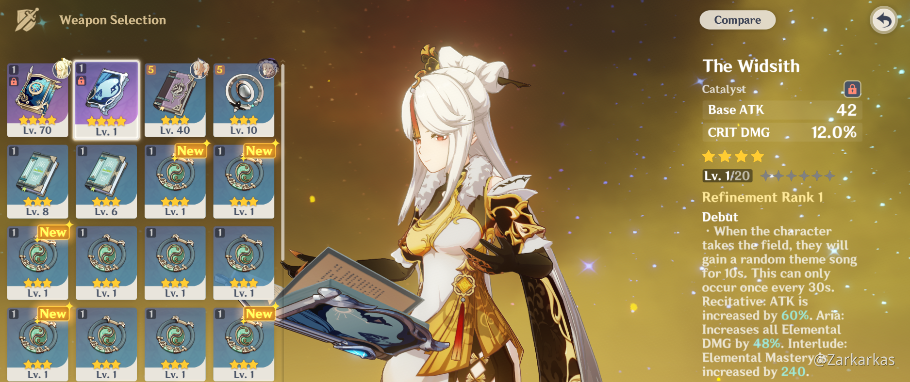 Mappa Mare or Widsith for Ning? Genshin Impact | HoYoLAB