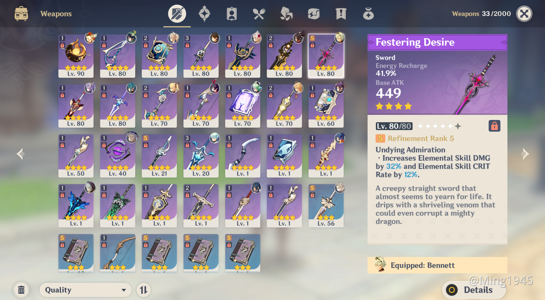 [GACHA] - Weapon Showcase Genshin Impact | HoYoLAB