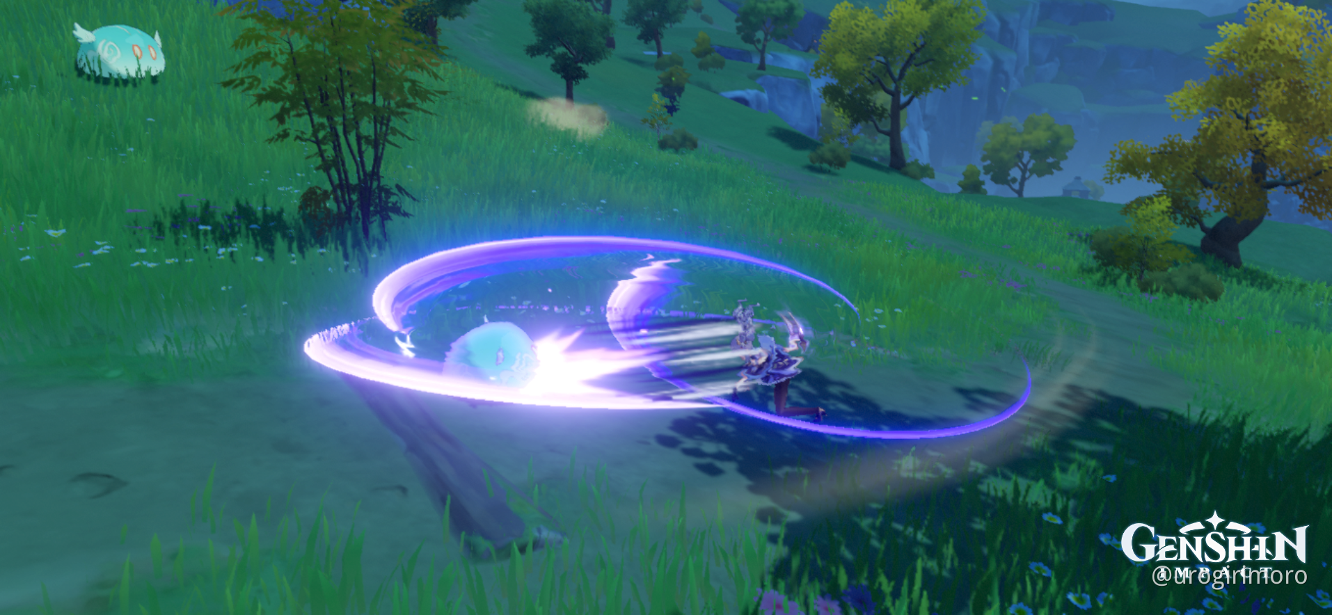 Fresh anemo slime Genshin Impact | HoYoLAB