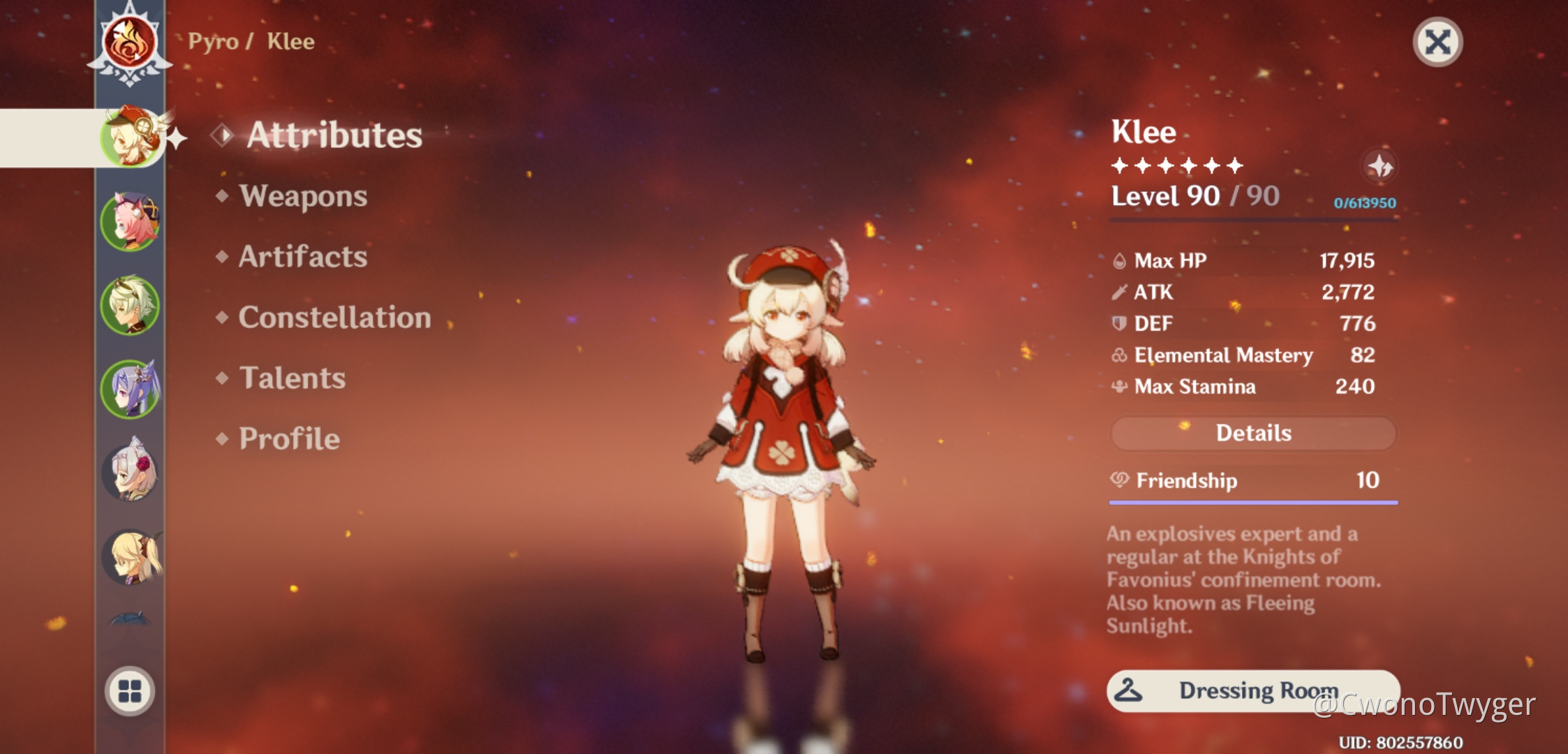 [ KLEE BUILD] V.1 Genshin Impact | HoYoLAB