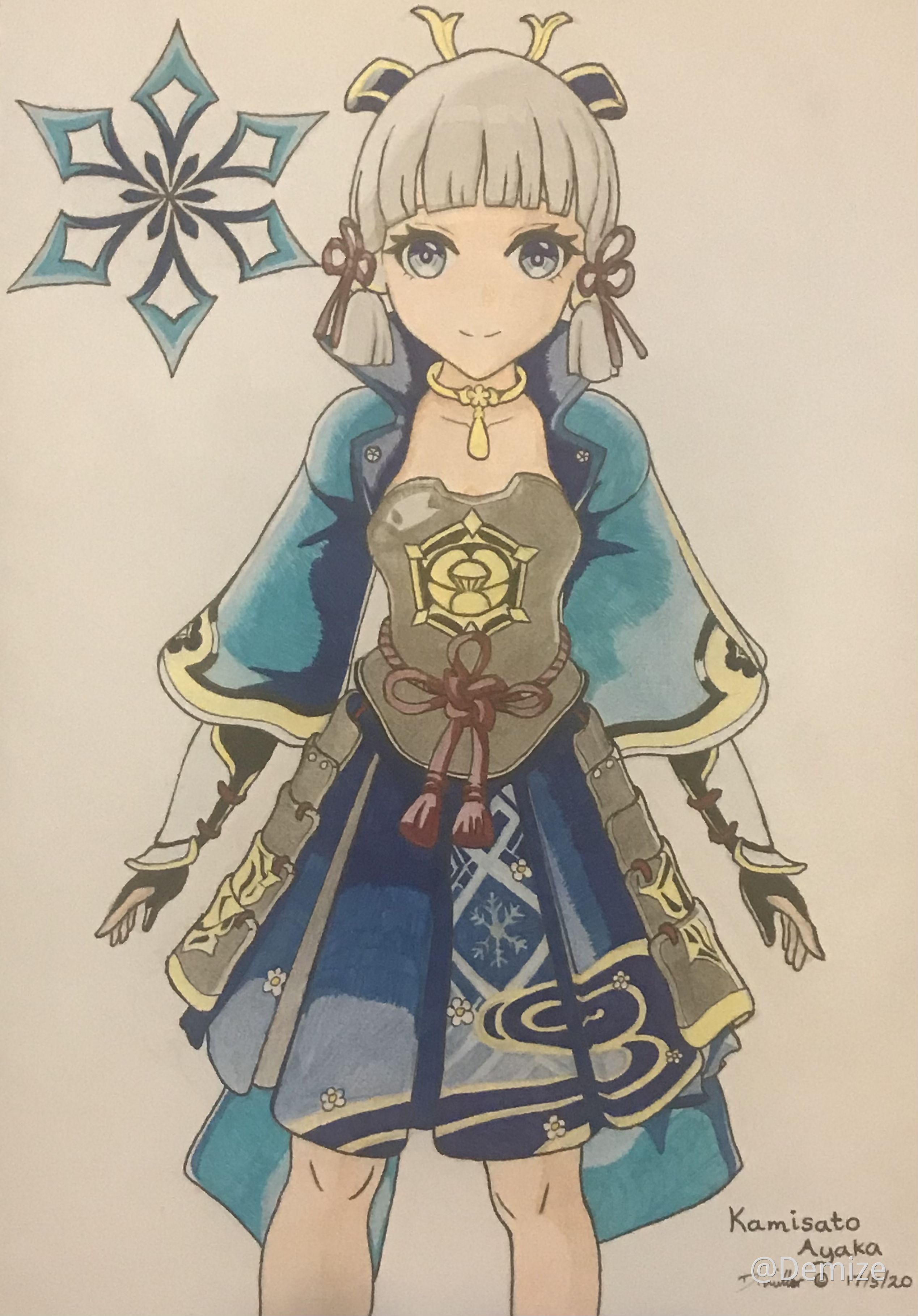 The Forgotten Ice Princess (Kamisato Ayaka) Genshin Impact | HoYoLAB