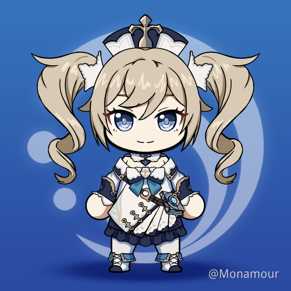 Chibi Barbara Genshin Impact | HoYoLAB