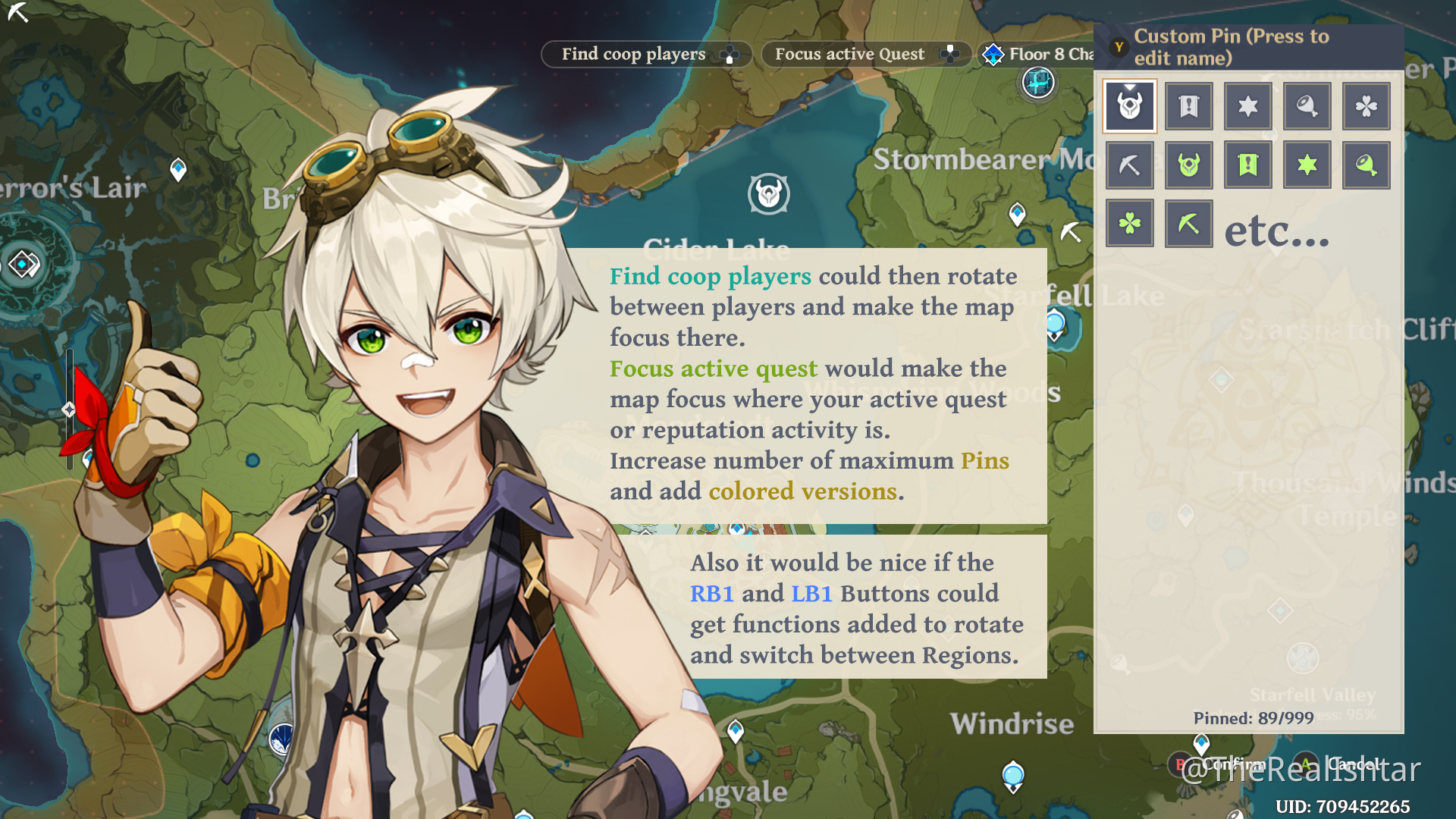 [SUGGESTION] Map Pins, Map Focus and Controller Support for Android ...