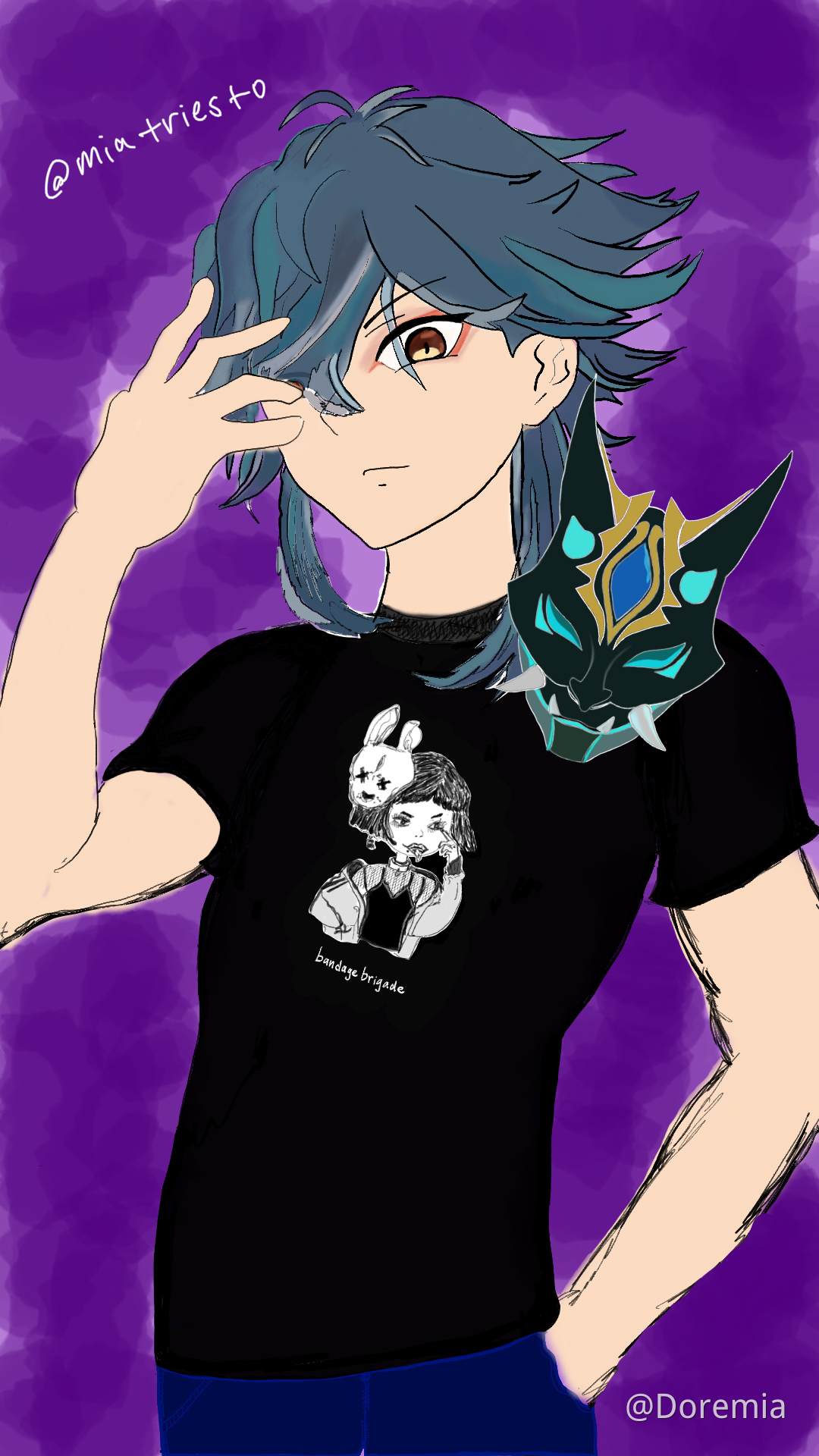 Xiao ft Bandage Brigade Genshin Impact | HoYoLAB