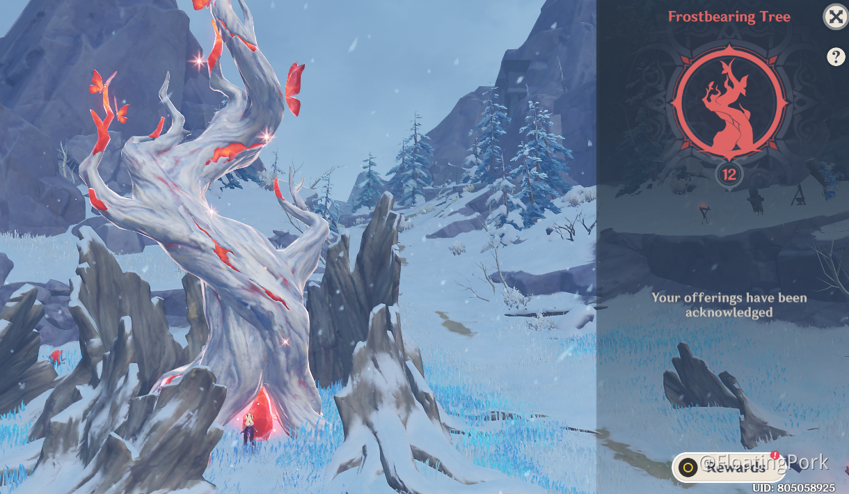 Level 12 Frostbearing Tree Genshin Impact | HoYoLAB