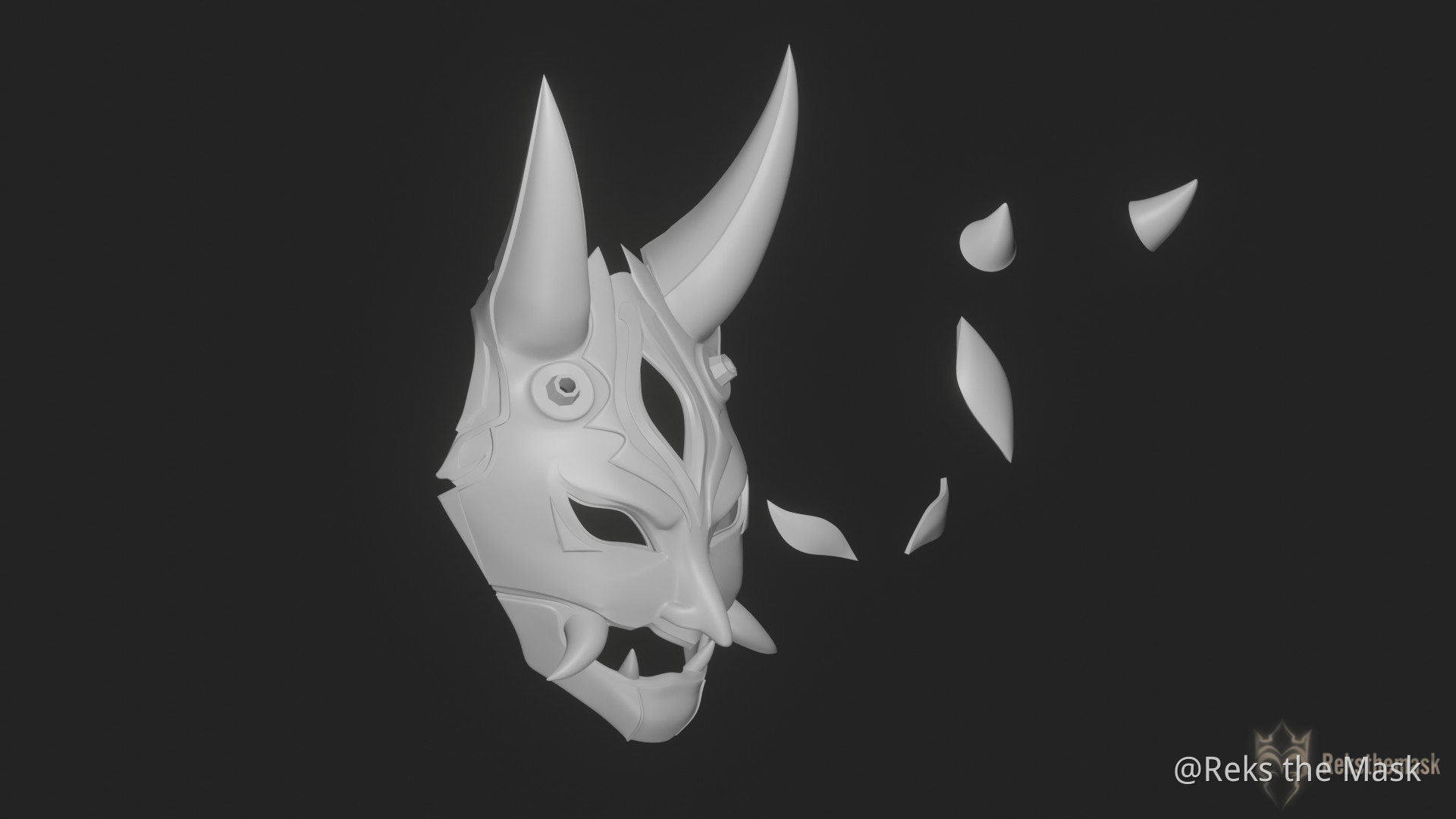 Xiao mask Genshin Impact | HoYoLAB