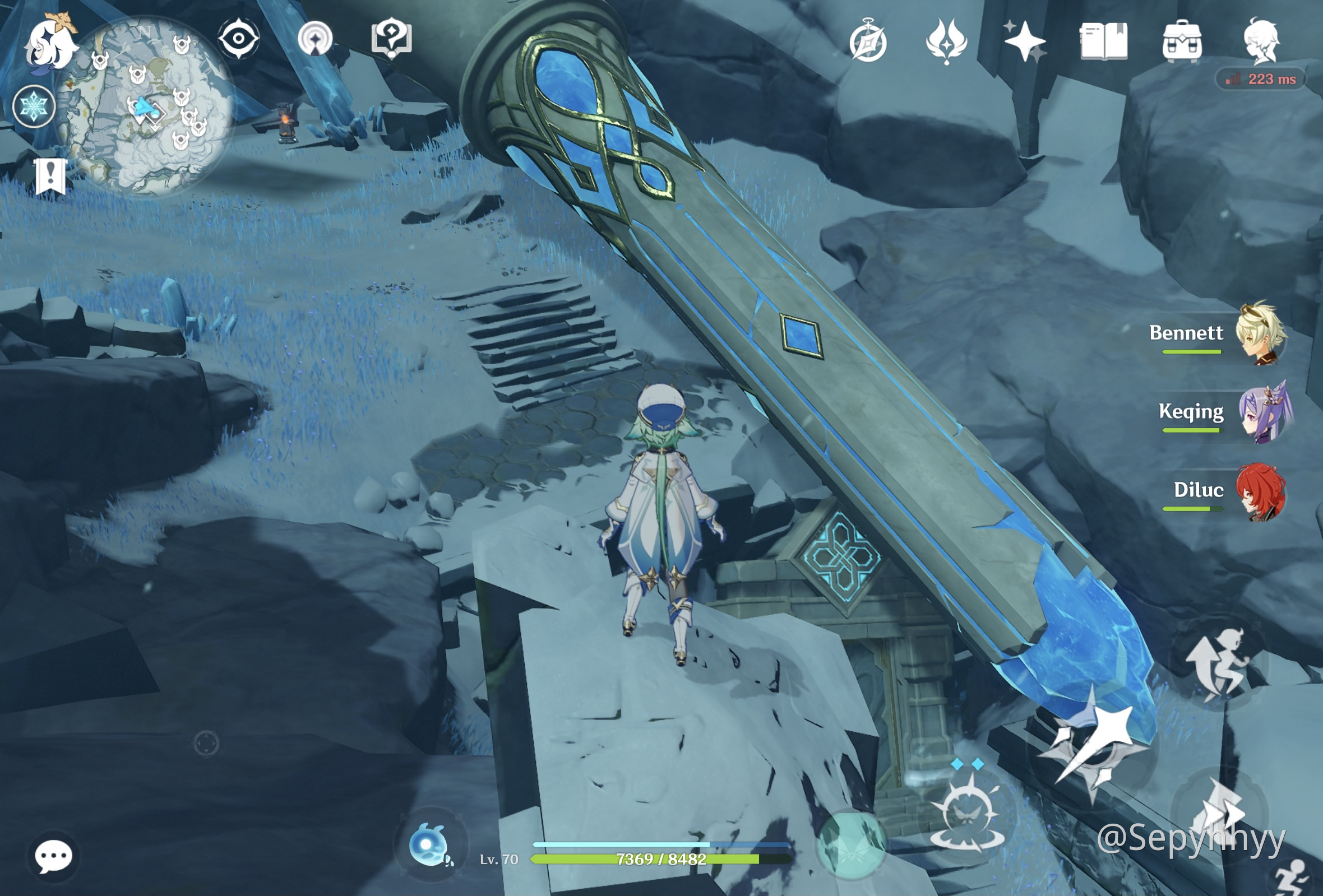 Pillar suddenly fall Genshin Impact | HoYoLAB