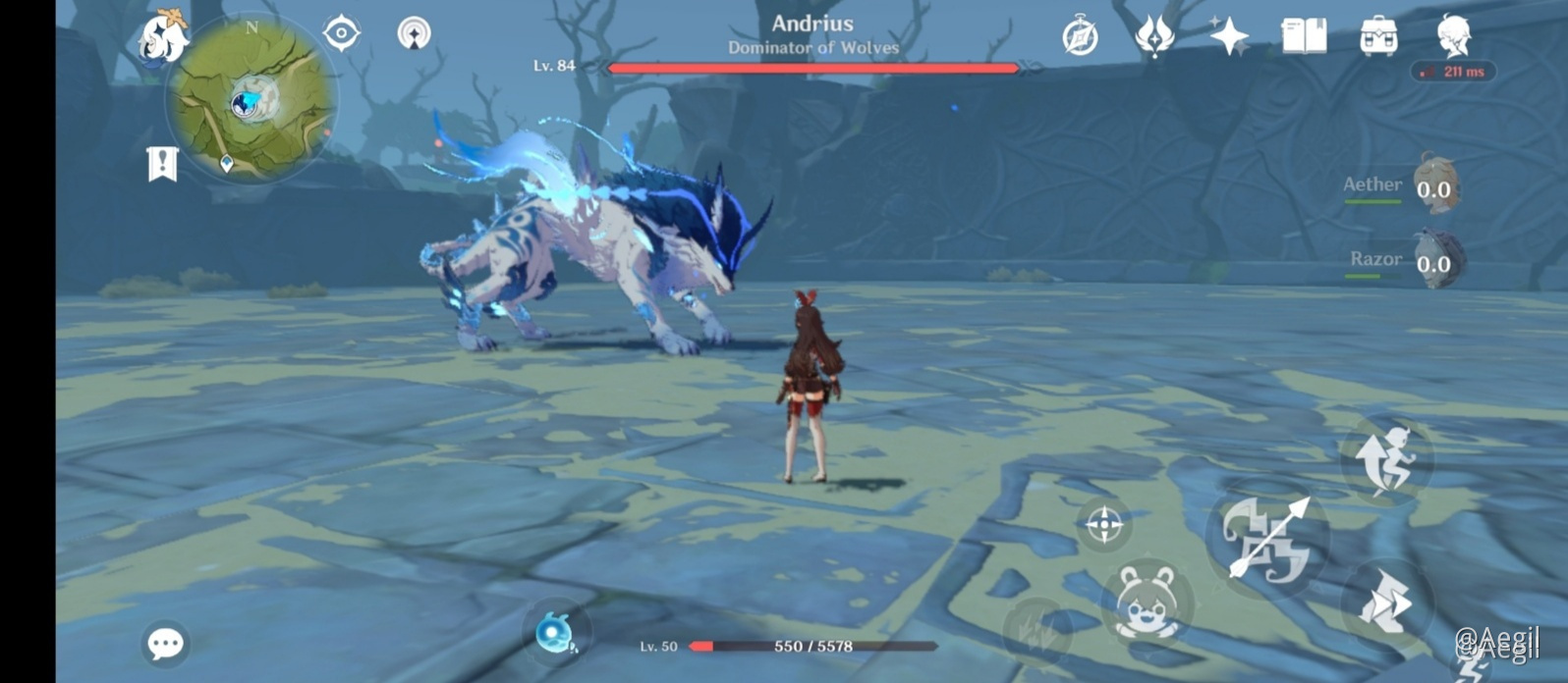 How the fight with Andrius really went Genshin Impact | HoYoLAB