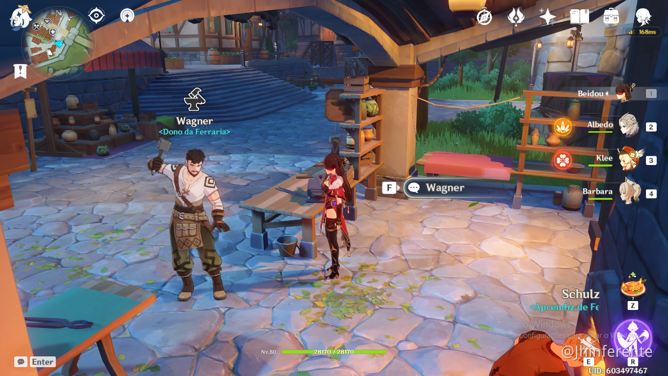 Você está um pouco.. diferente hoje, Wagner! Genshin Impact | HoYoLAB