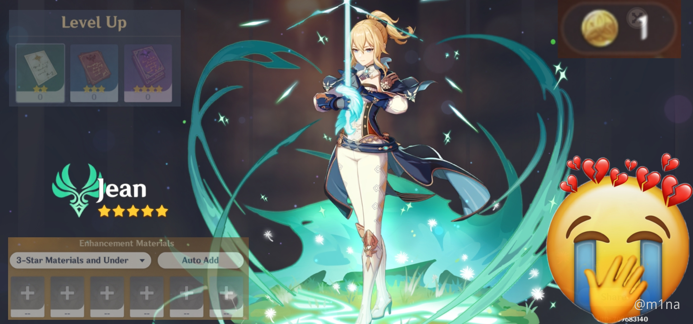 My first 5* star character (AR45) Genshin Impact | HoYoLAB