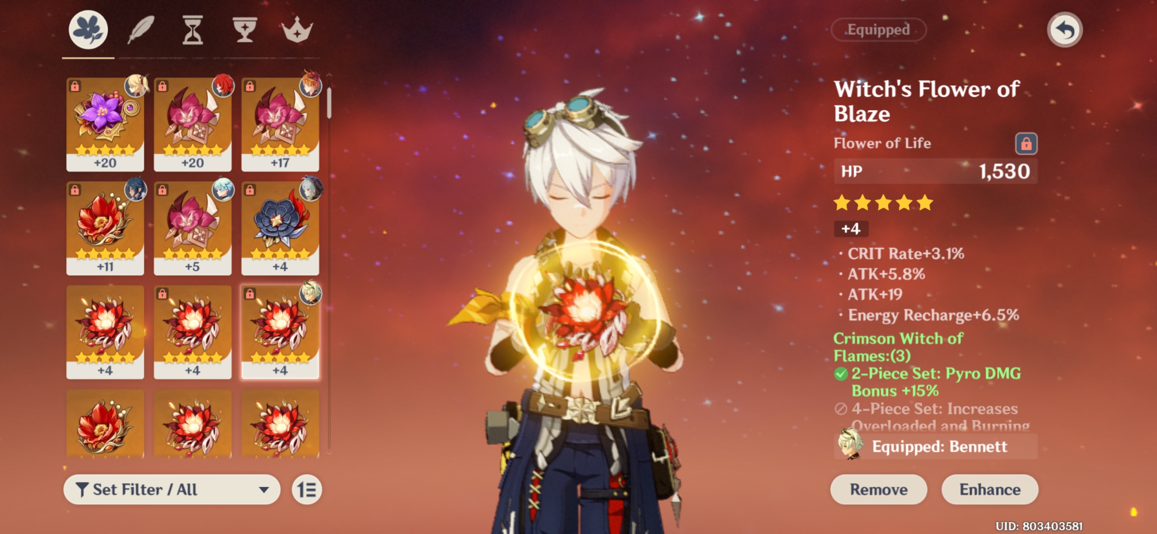 Normal Bennett Build Genshin Impact | HoYoLAB