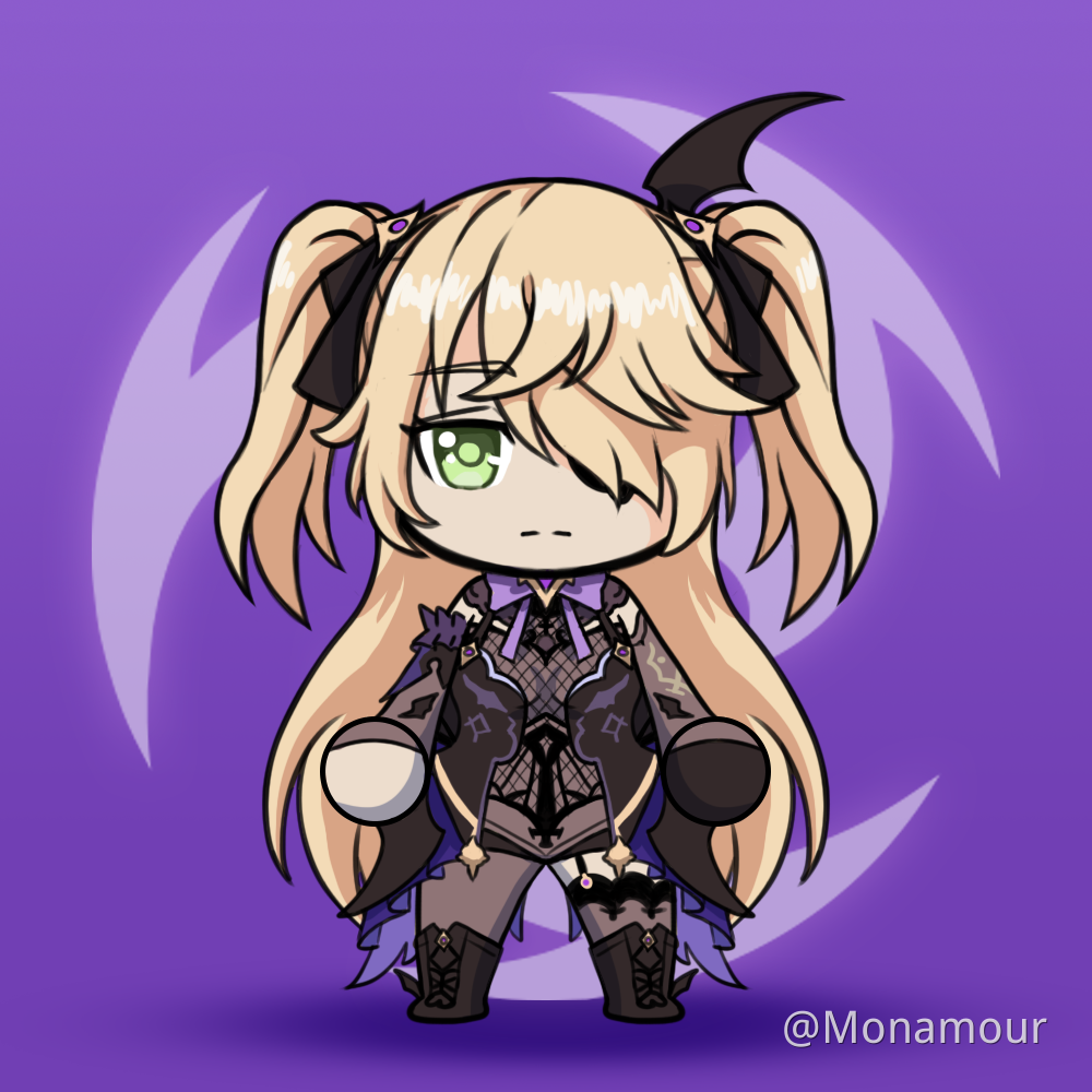 Chibi Fischl Genshin Impact | HoYoLAB