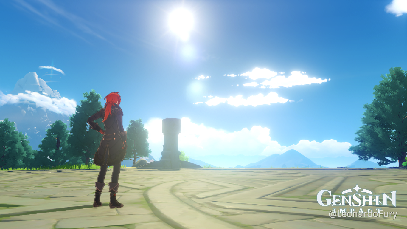 Fresh wallpaper from screen shot Genshin Impact | HoYoLAB