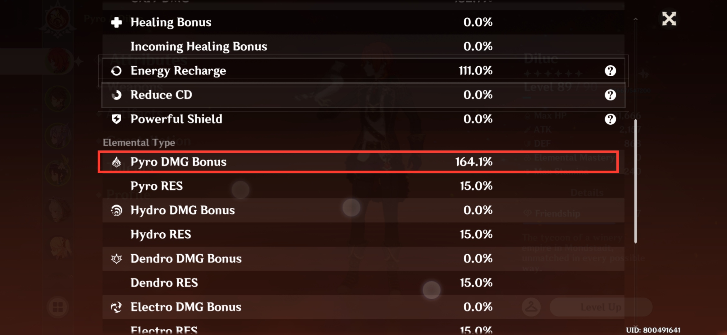 Can i go higher than this? 164.1% pyro damage bonus Genshin Impact ...