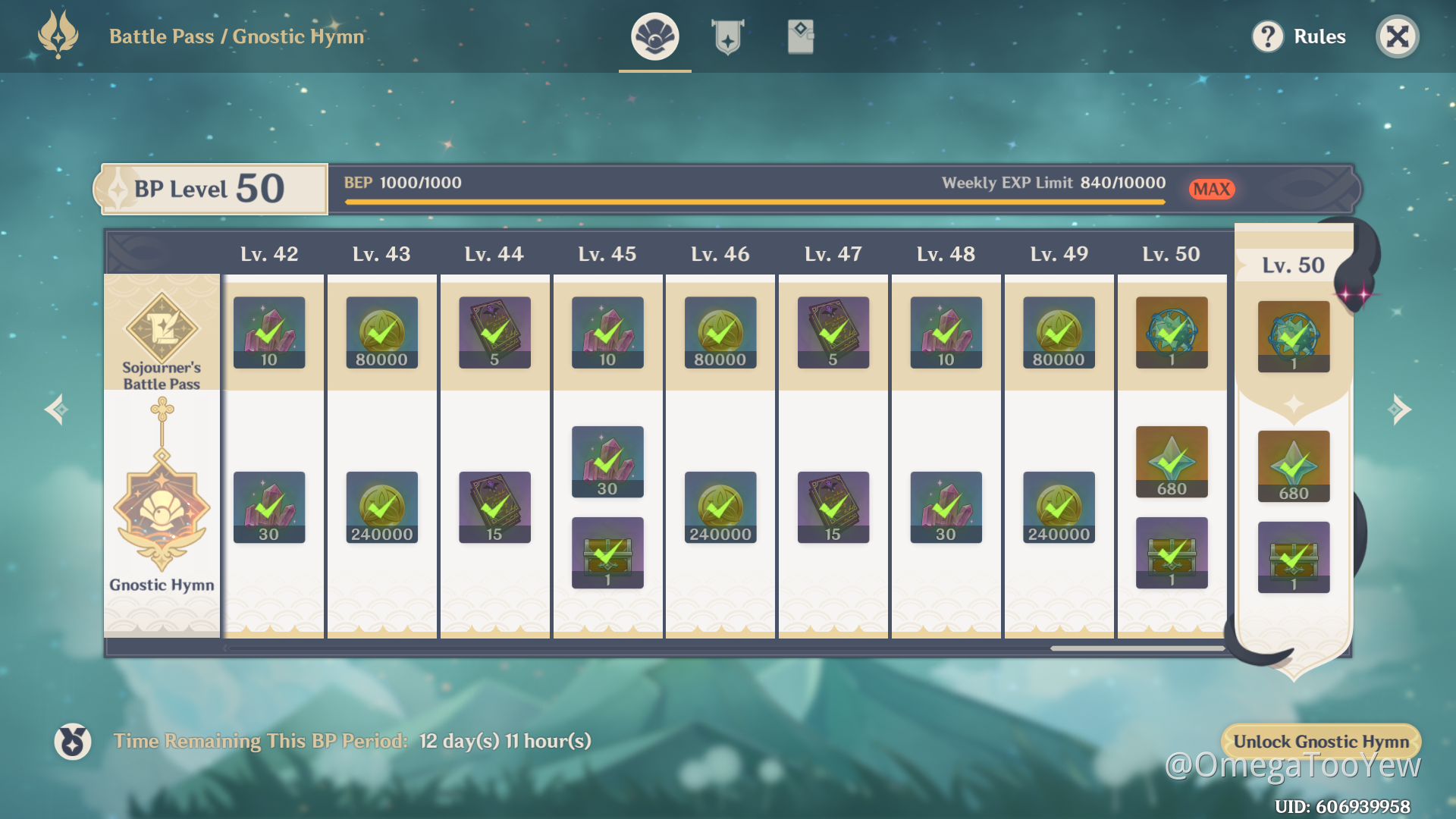 Encore System for Battle Pass Genshin Impact | HoYoLAB