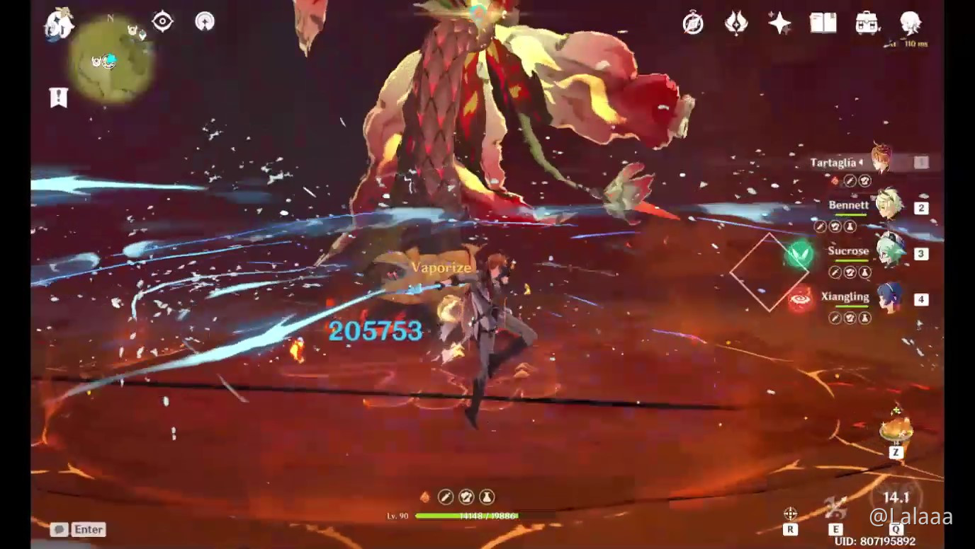 C0 Childe 200k Burst DMG Genshin Impact | HoYoLAB