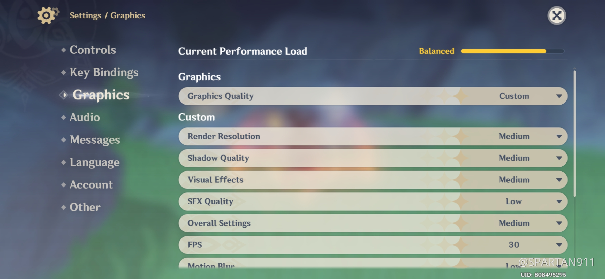 About the graphics settings on my phone. Genshin Impact | HoYoLAB