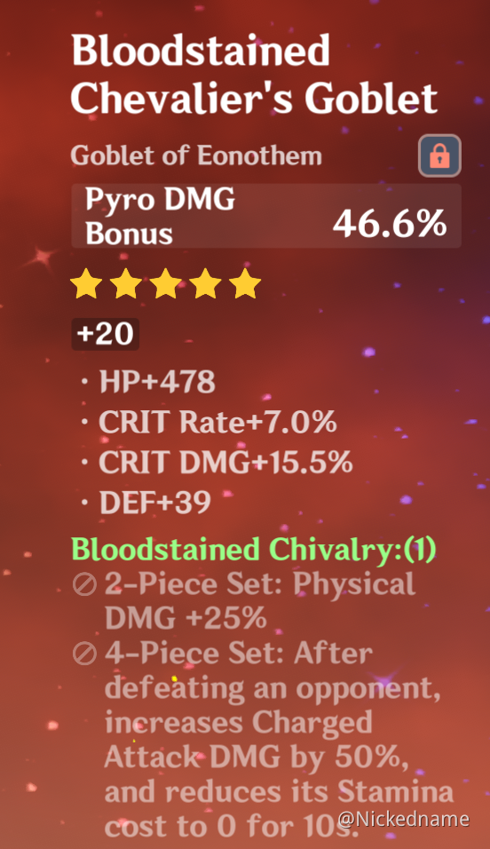 Finally a pyro goblet... Genshin Impact | HoYoLAB