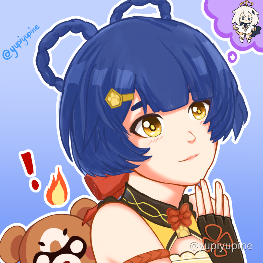 Xiangling thinks about Paimon :D Genshin Impact | HoYoLAB