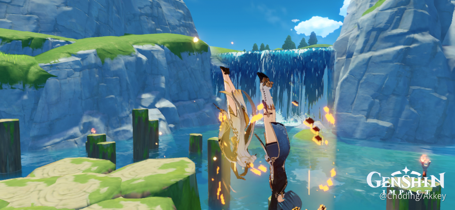 We went swimming... Genshin Impact | HoYoLAB