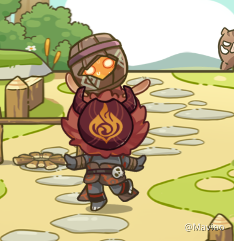 Pyro hilichurl and his pyro slime slave. Genshin Impact | HoYoLAB